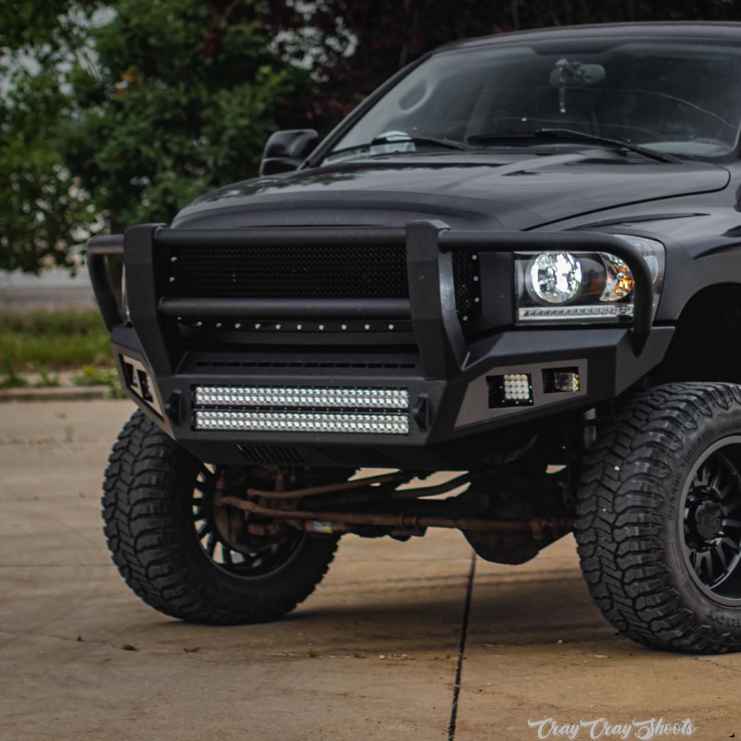 Strong and Stylish Heavy Duty Bumpers for Dodge Ram – Misguided Industries